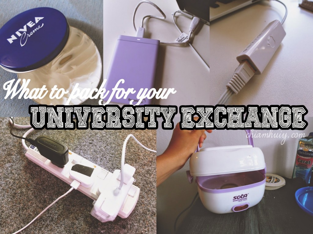 Uni Exchange packing List - TripZilla